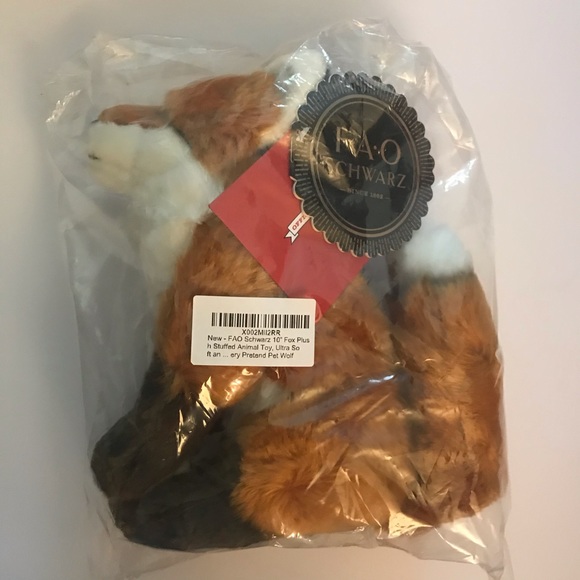 FAO Schwarz | Toys | Fao Schwarz Inch Plush Fox | Poshmark